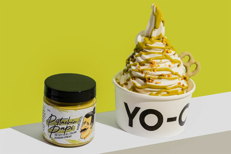 Yo-Chi x Pistachio Papi frozen yoghurt collab | Embrace Brisbane